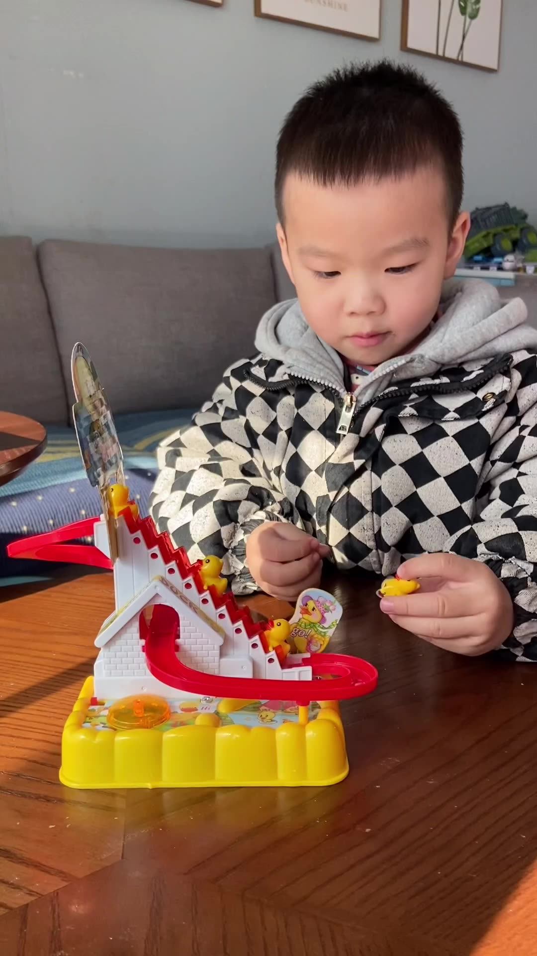 Wholesale Electric Duck Climbing Stairs Toy Tiktok Hot Selling Mini ...