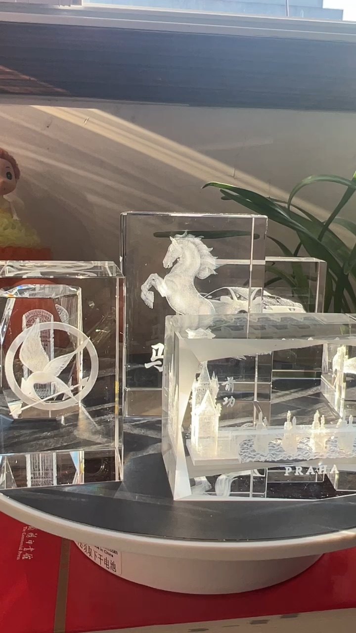 Manufacturers Supply Square K9 Crystal Glass Material Cubes For 3d ...