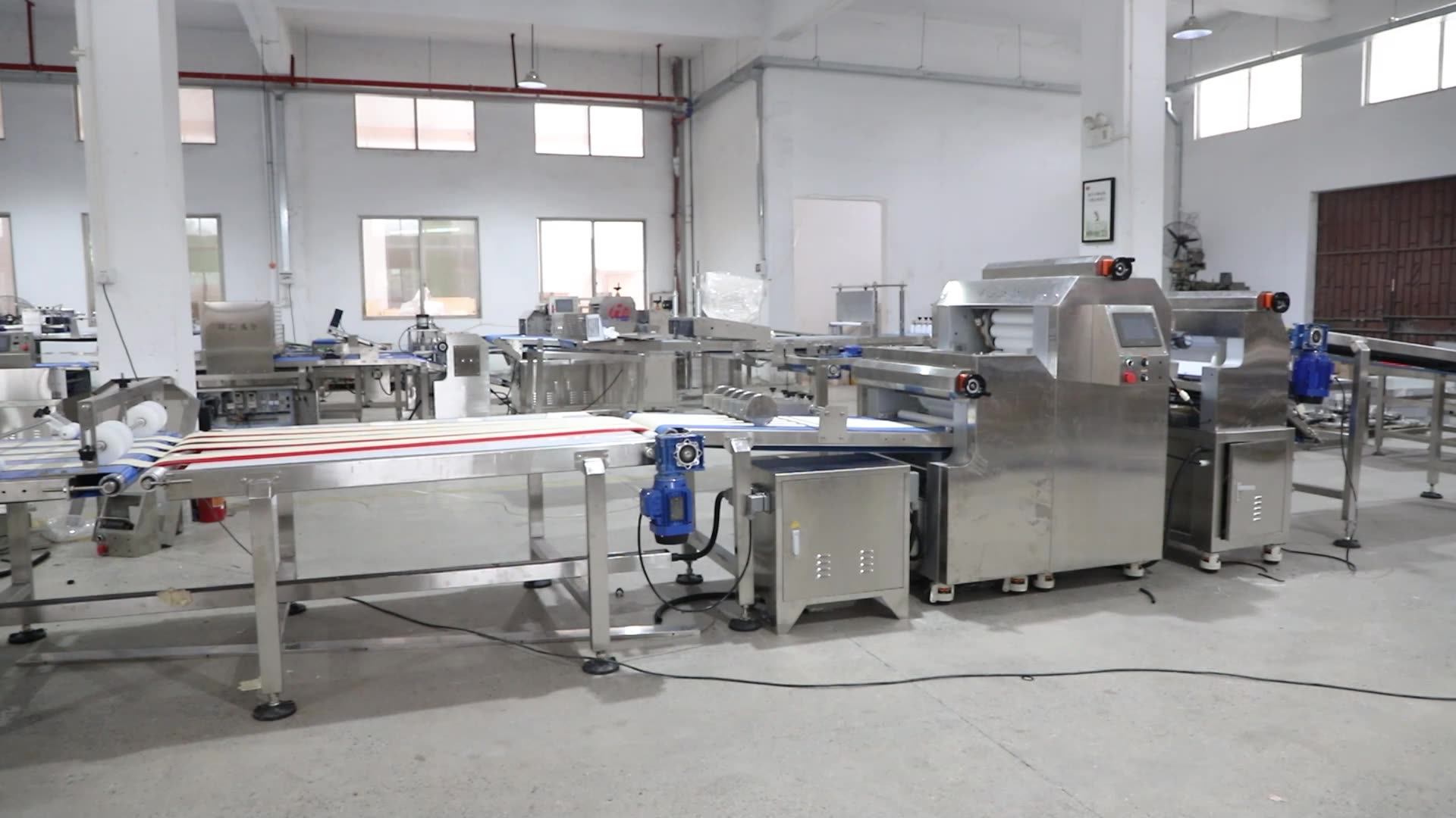 Large-scale Bread Production Line Fully Automatic With High-capacity ...