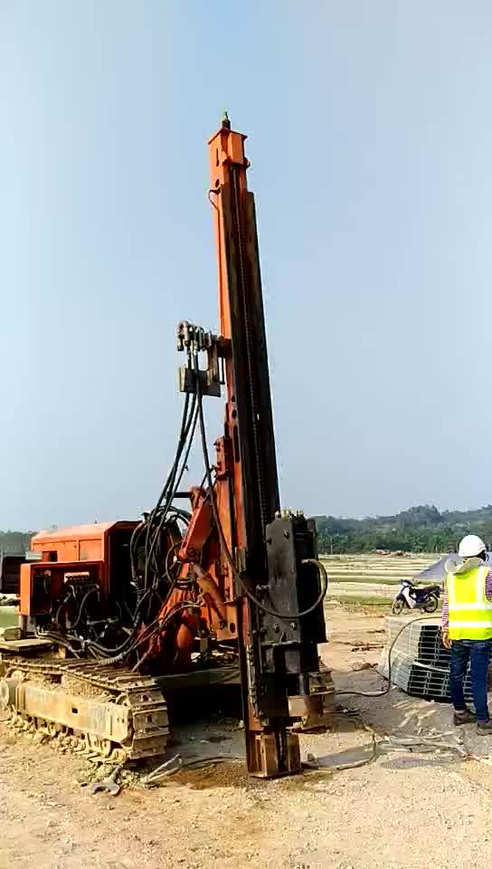 Pv Ramming Piling And Pile Post Driver Guardrail Fixing Machine Ramming ...