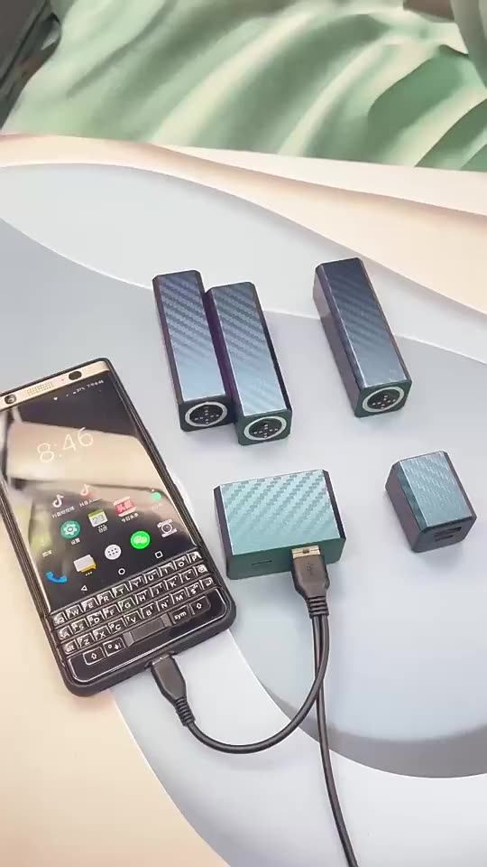 Portable Lipstick Powerbank Qc Protocol Pd 18w Fast Charge Replaceable ...