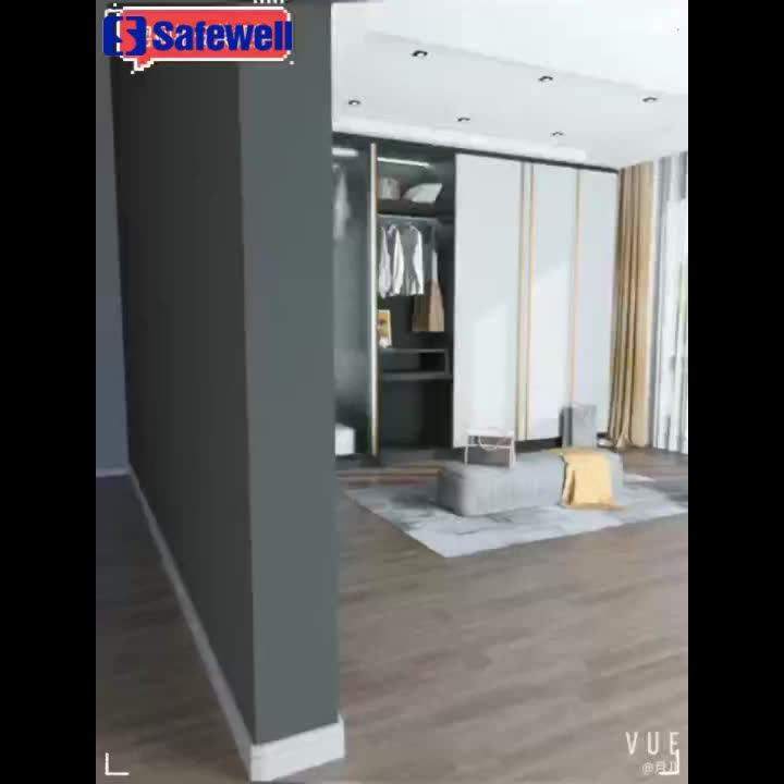 Safewell Custom Fingerprint Lock Hidden Drawer Safe Box Cash Jewelry ...