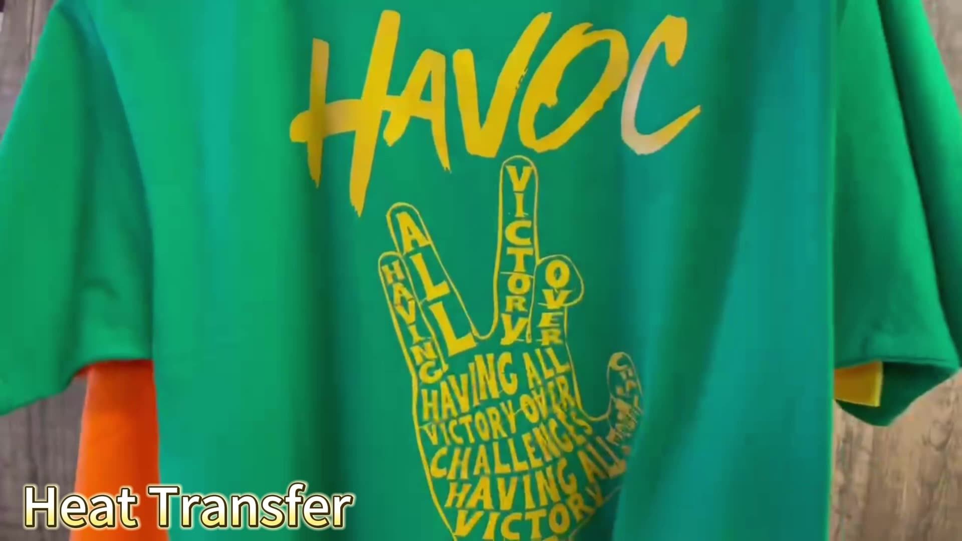 Custom Brand Clothes Plastisol Ready To Press Dtf Heat Transfers ...