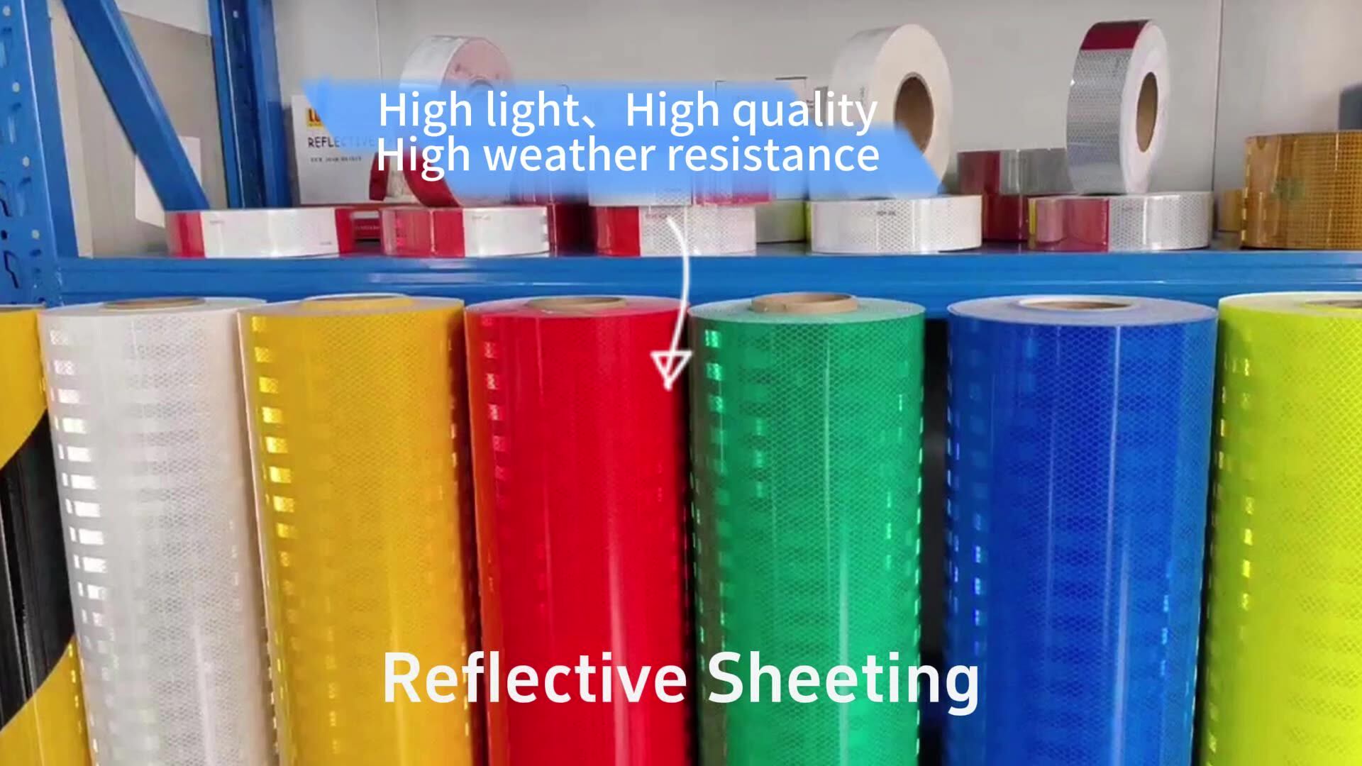 Blue Yellow Red Engineering Grade 3m Egp Mirco Prismatic Reflective ...