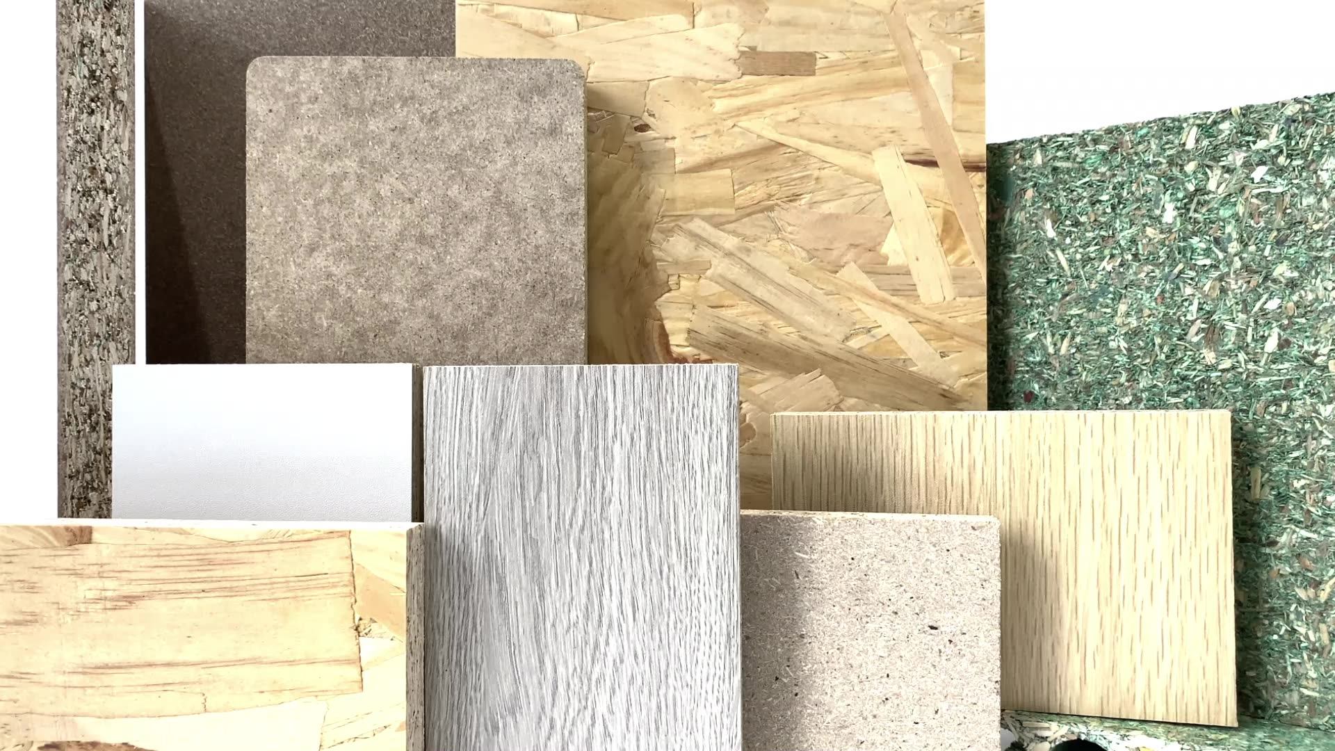 Tubular Hollow Core Chipboard Particle Board For Interior Door - Buy ...