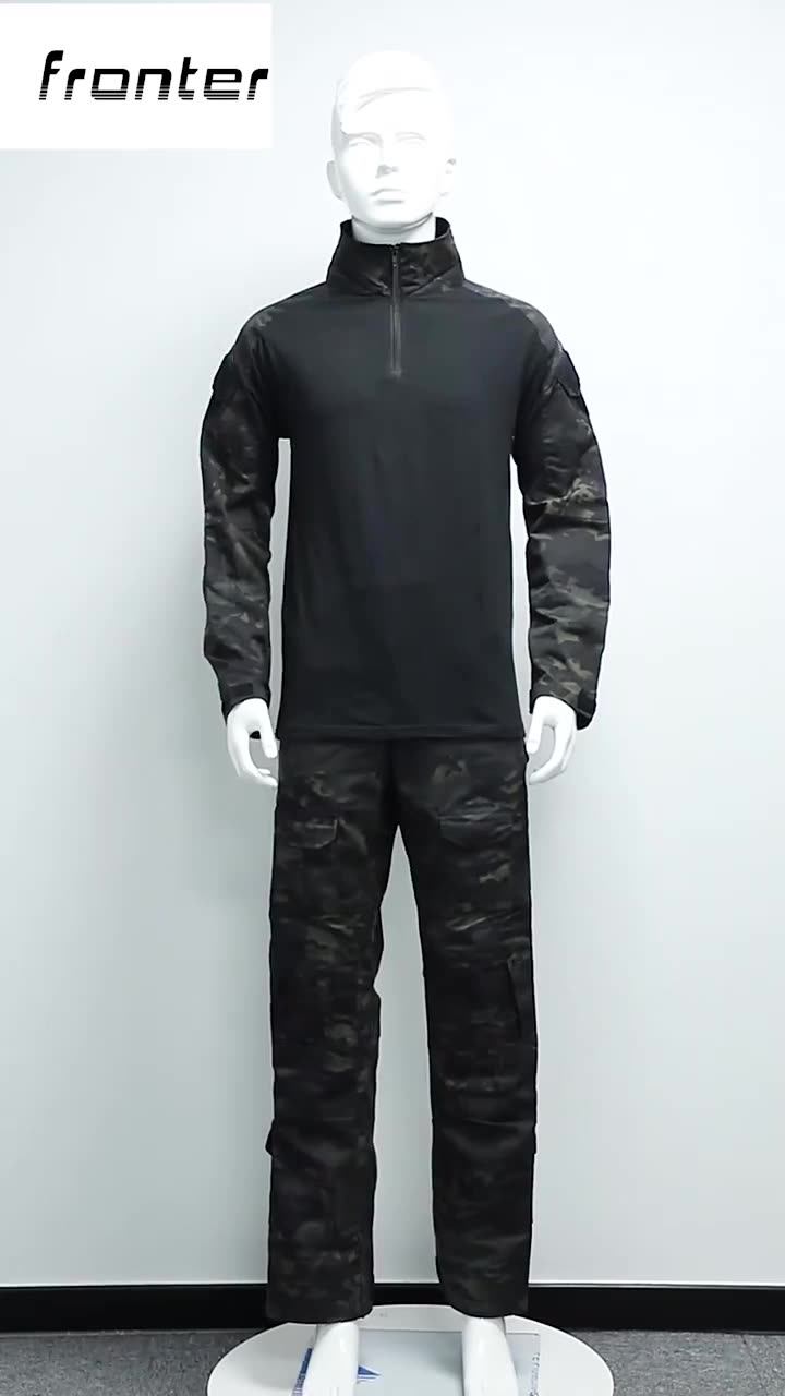Black Multicam Camouflage Military Army Combat Tactical Suits And ...