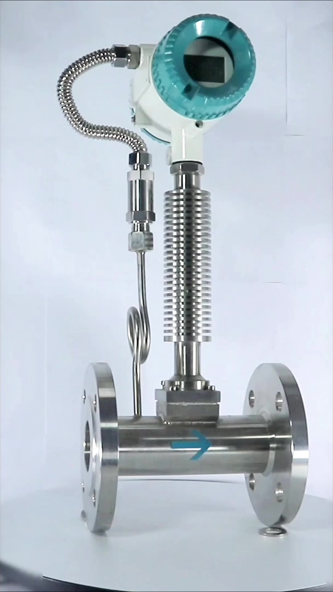 High Precision Wide Applicability Compressed Steam Vortex Flow Meter Air Flow Meter Used For ...