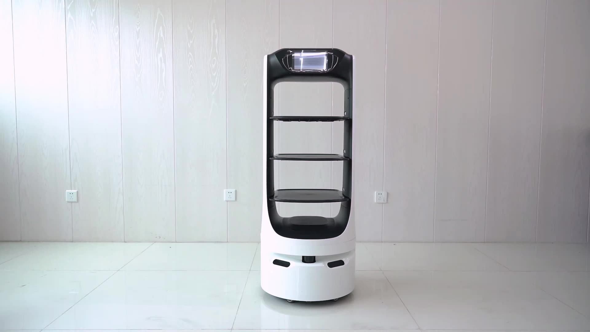 Restaurants Food Delivery Robot Unmanned Driving Robot Waiters ...