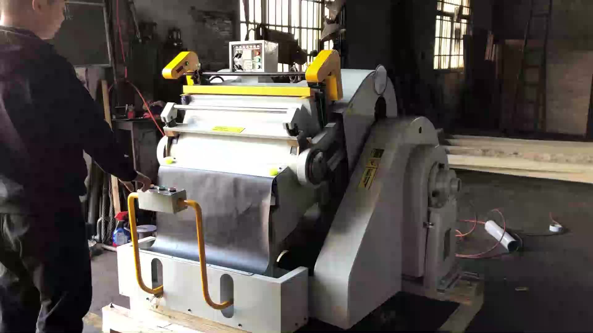 Ml750 Manual Cardboard Creasing And Die Cutting Machine Corrugated ...