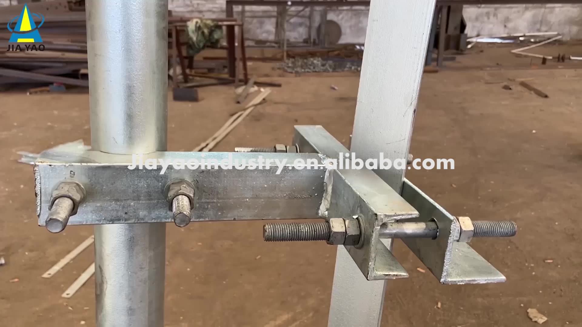 Hot Dip Galvanized Steel Gsm Microwave Telecom Communication ...