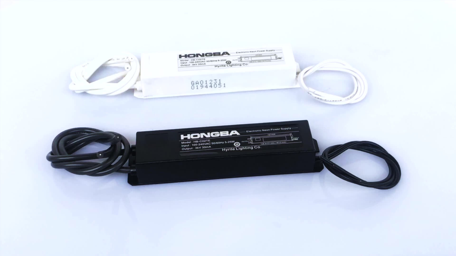 Hongba Hb Neon Electronic Transformer With Economic Price - Buy Neon ...