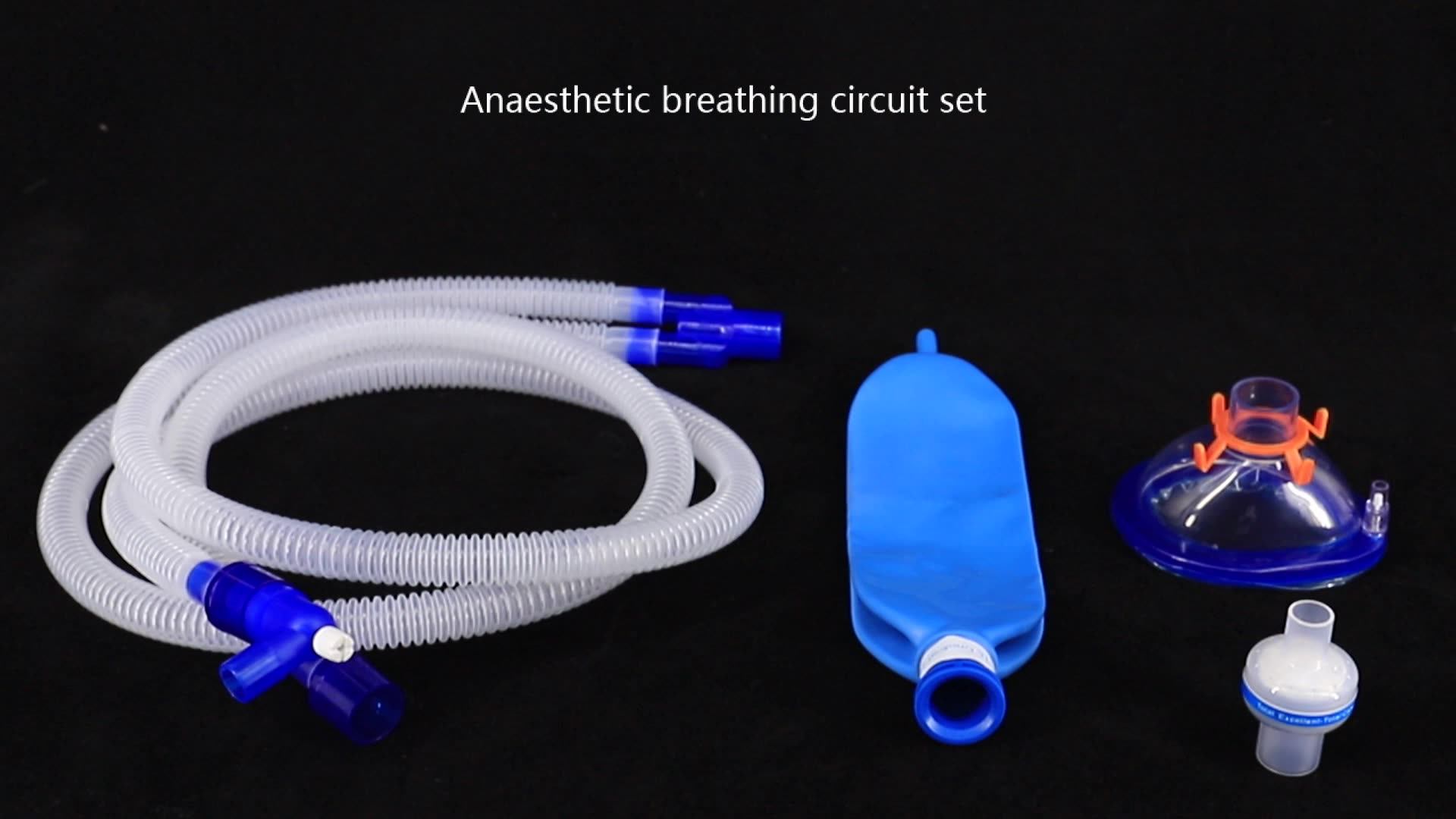 Disposable Medical Pediatric Expandable Anaesthesia Breathing Circuit ...