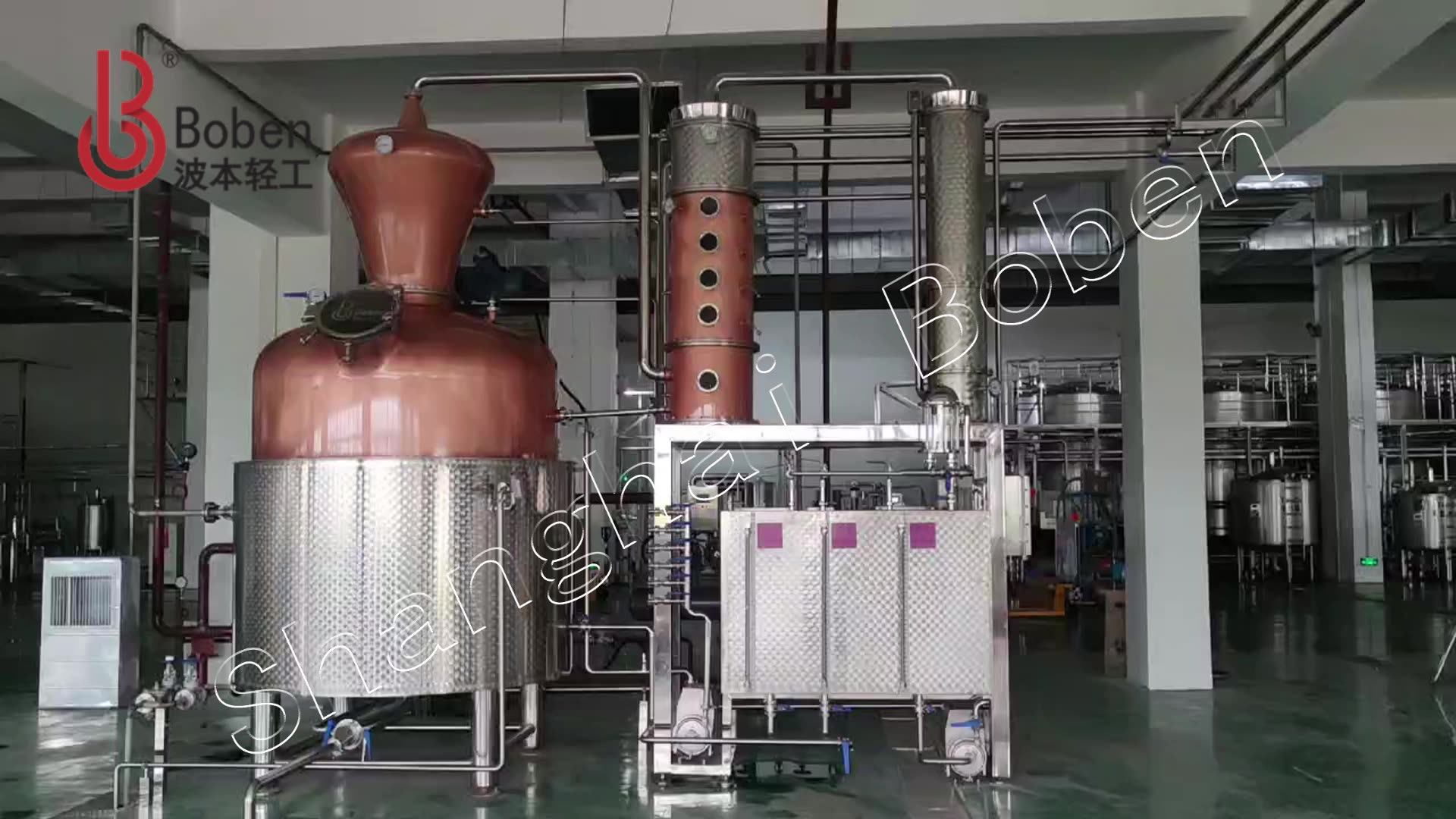 Boben Premium 3000l Brandy Coffey Distilling Machine Copper Still Rum ...