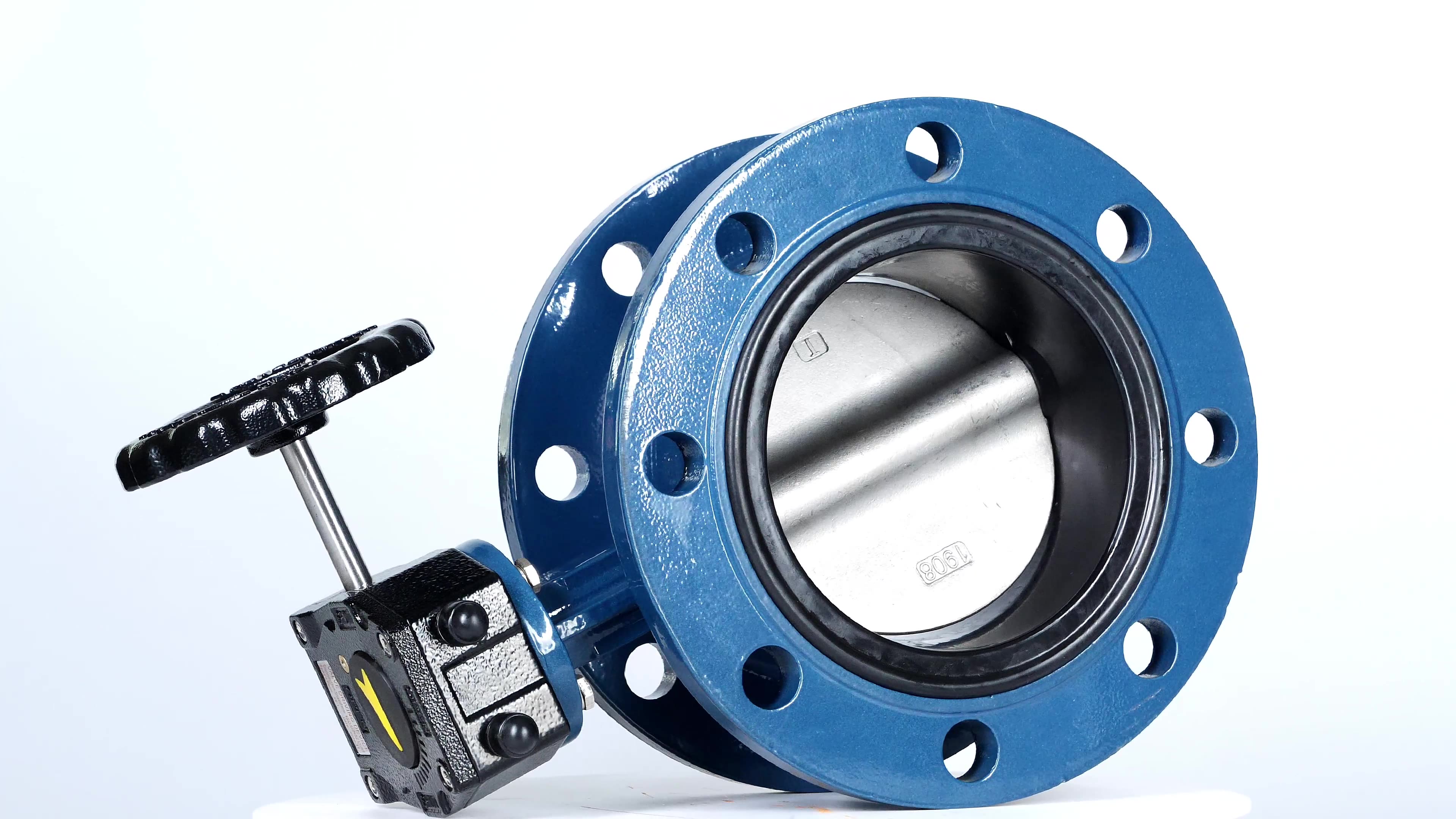 不锈钢涡轮法兰蝶阀D341X-10/16Q 法兰式软密封碟阀手动法兰蝶阀-阿里巴巴