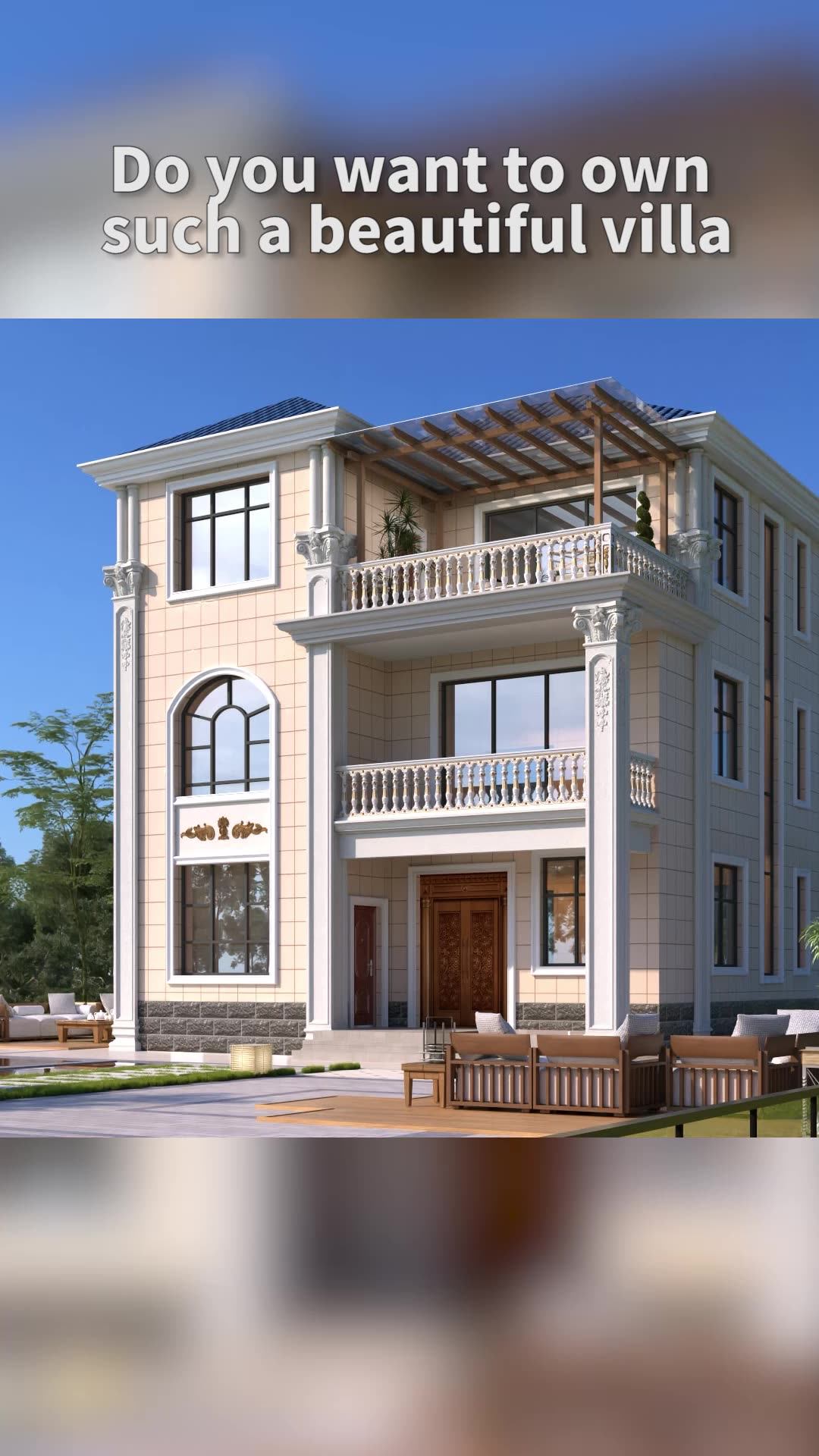 Villa Cast In Place Decorative Line Molds Eaves Roof Construction ...