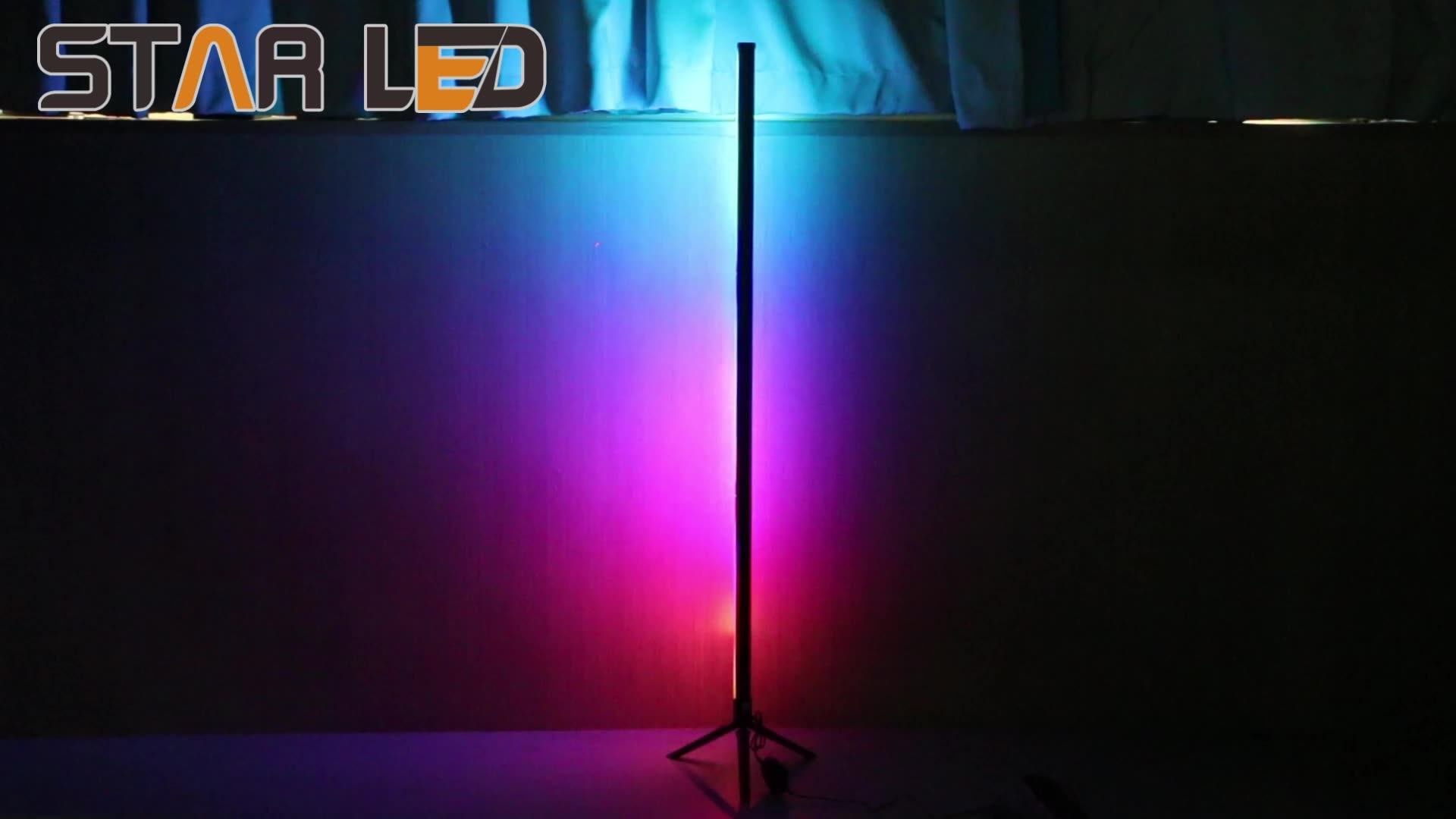 Indoor Home Decor Smart Corner Floor Standing Standard Lamp Lighting ...