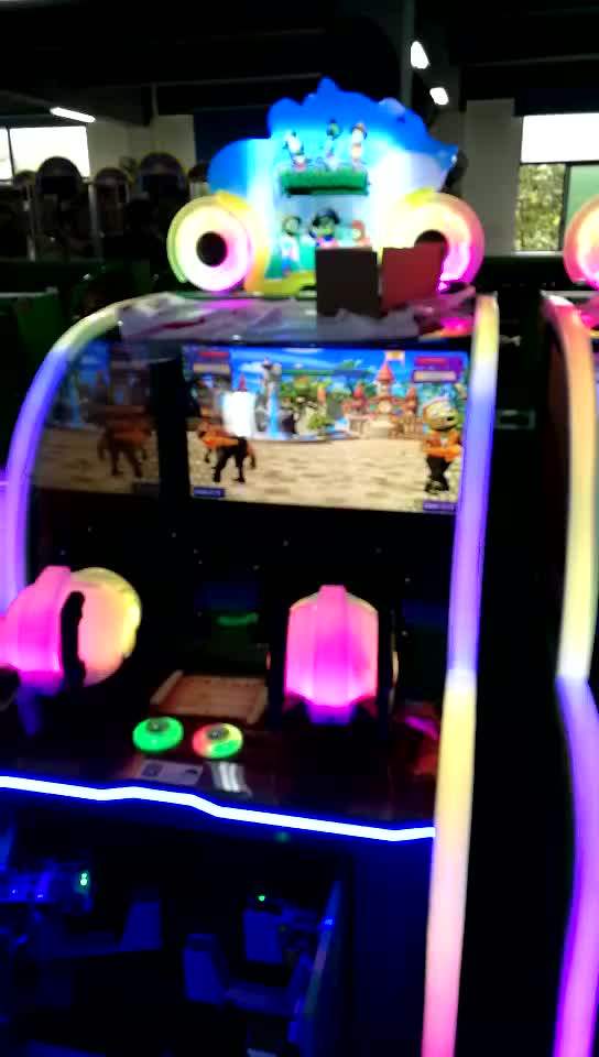 Coin Operated Zombie Shooting Game Machine/plants Vs Zombies Arcade ...