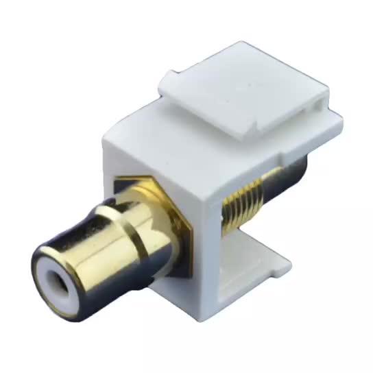 Ce Rohs In-line Coupler Snap In Type Feed-thru Connector Utp Rj45 ...