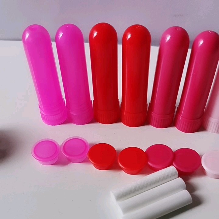 Aroma Blank Nasal Inhaler Tubes Red Color Blank Nasal Containers - Buy ...