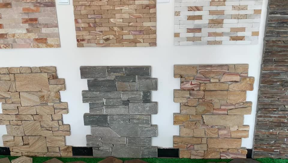 Natural Rustic Stone Wall Cladding Interior Culture Stone - Buy Rustic ...