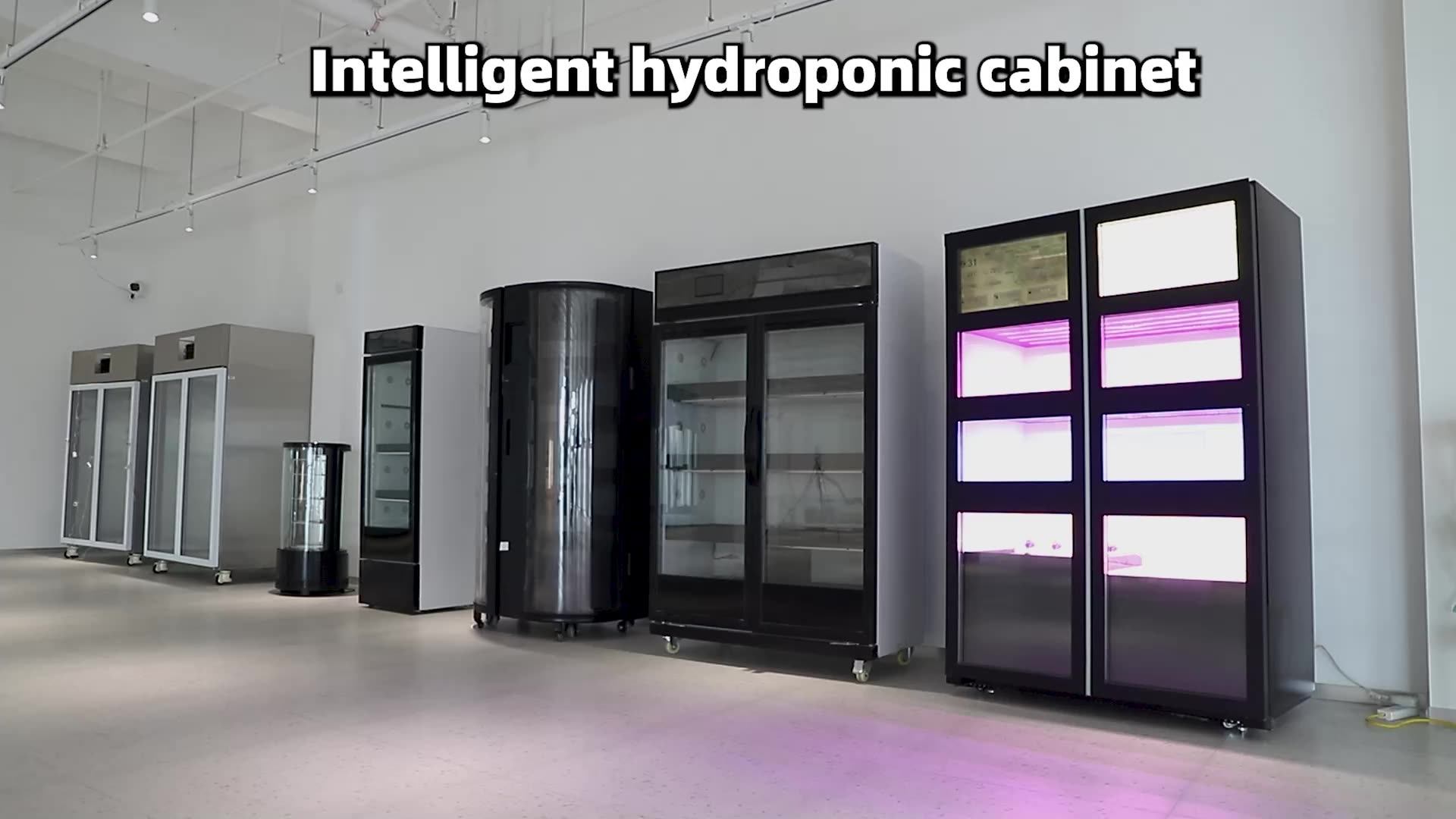 Vertical Farming Grow Cabinet System Hydroponics Medical Plants Mobile ...