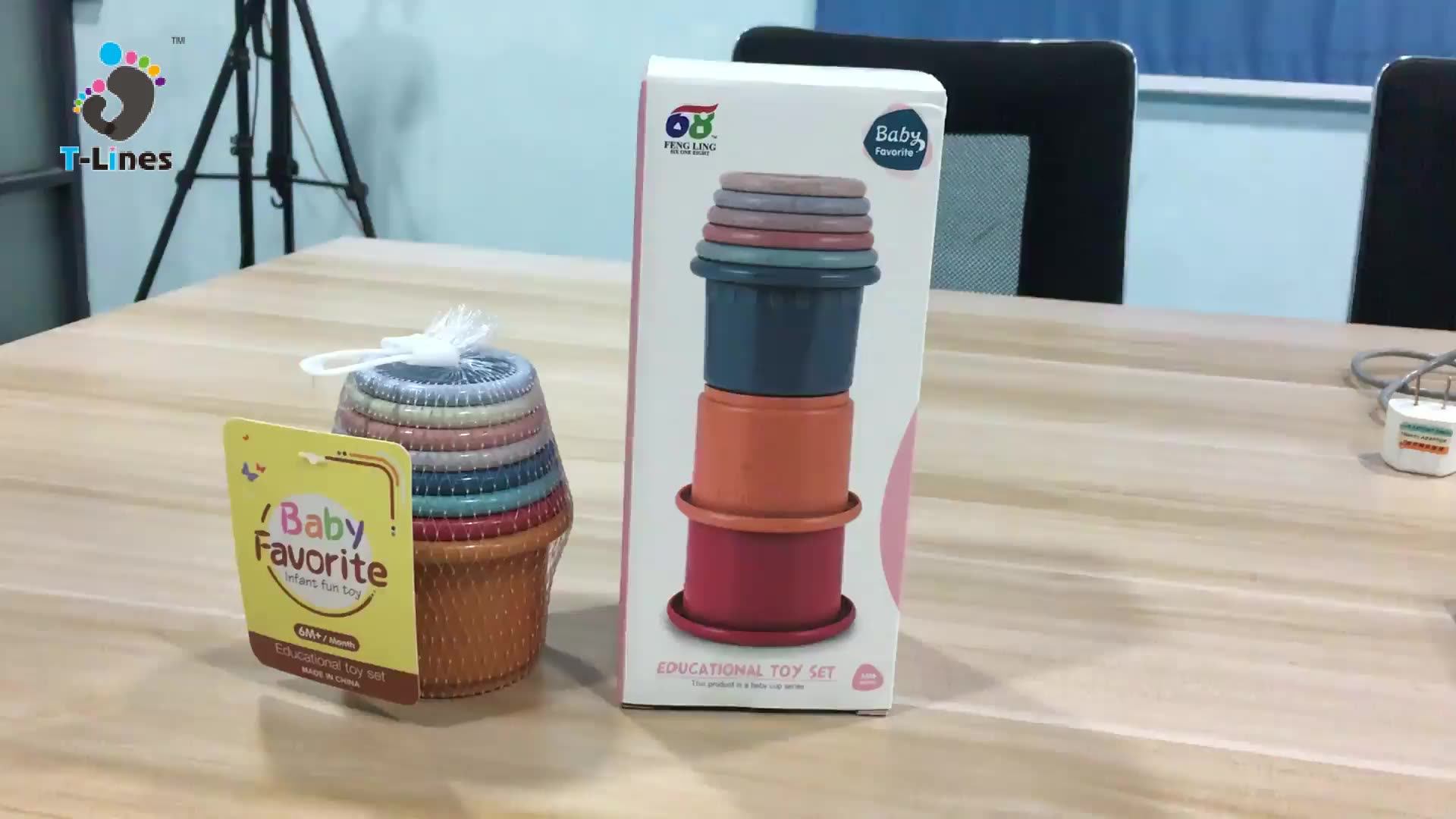 2020 New Design Colorful Round Stacking Cup Toy For Kids - Buy Stacking ...