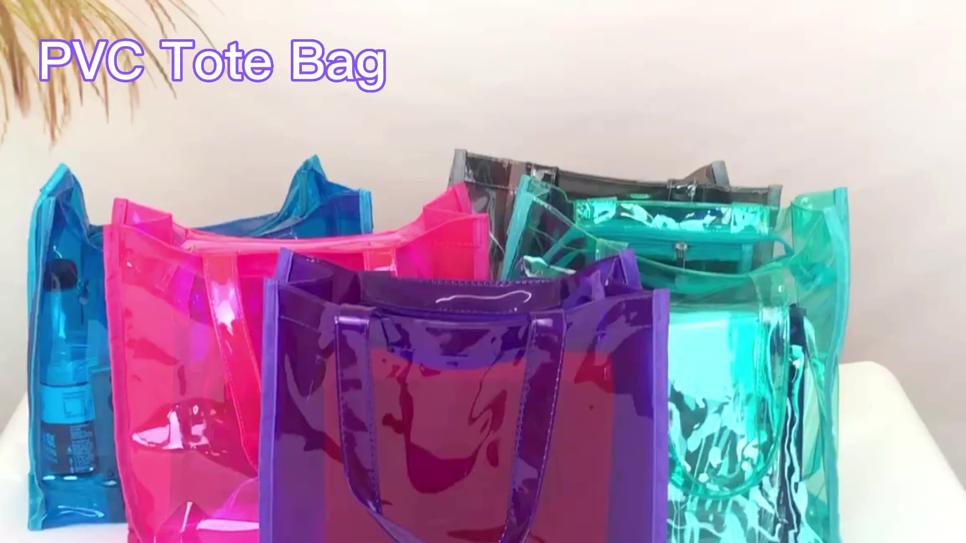 Manufacturer The Little Neon Custom Iridescent Jelly Pvc Bags Wholesale ...