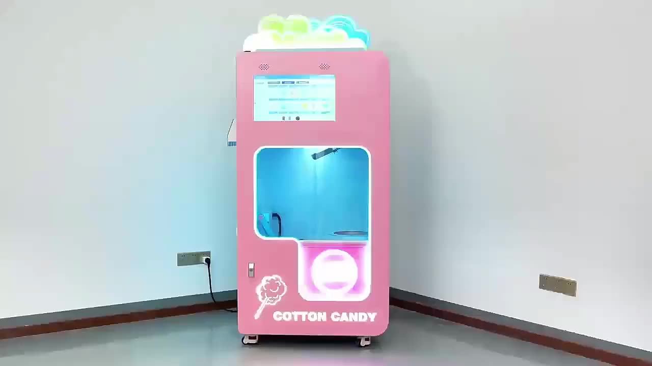 New Design Automatic Marshmallow Vending Machine High Profit Portable ...