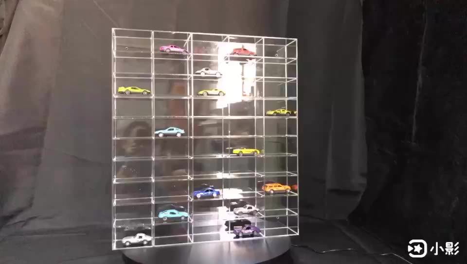 Acrylic Model Car Display Stand Cabinets 1/64 Diecast Model Car Display ...