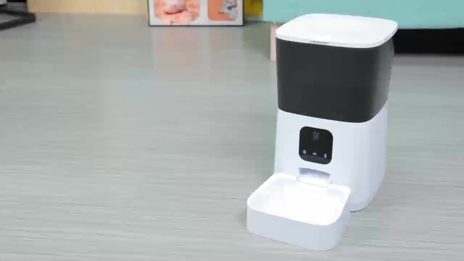 Intelligent Control Tuya App Dual Power Supply Smart Pet Feeder Remote ...