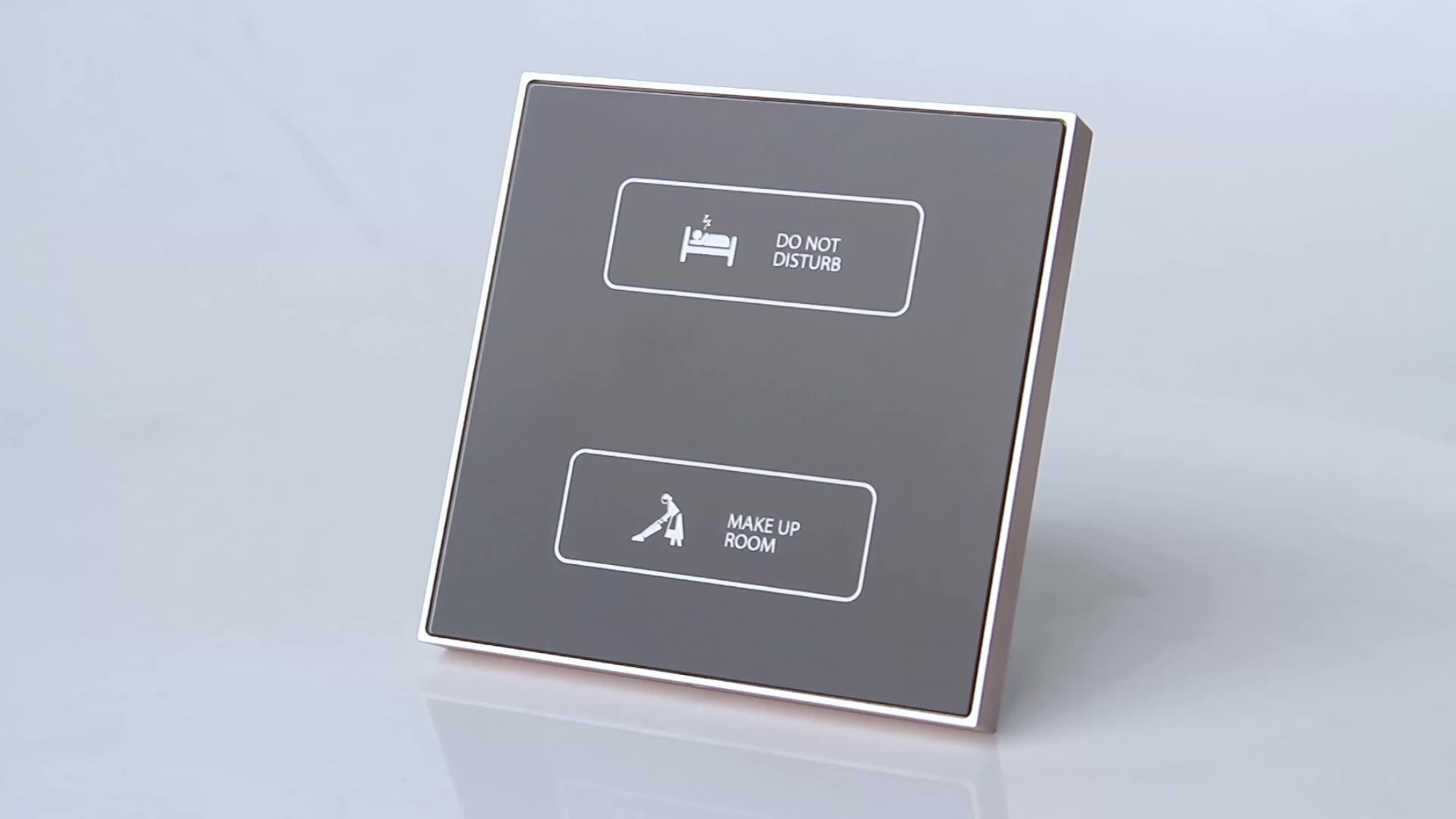 18e Series-rs485 12-24v Modbus Luxury Cutomzied Hotel Smart 2-button ...