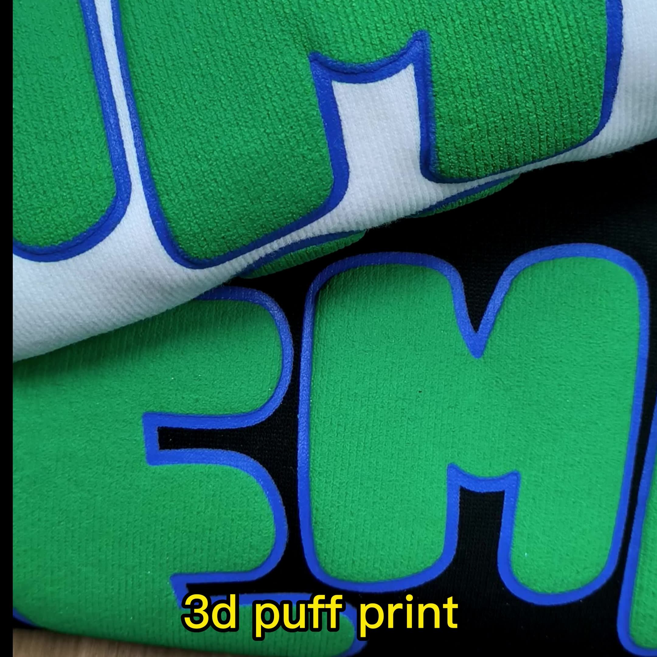 Custom Streetwear Heavyweight Jogger 3d Puff Print Stacked Stack Pants ...