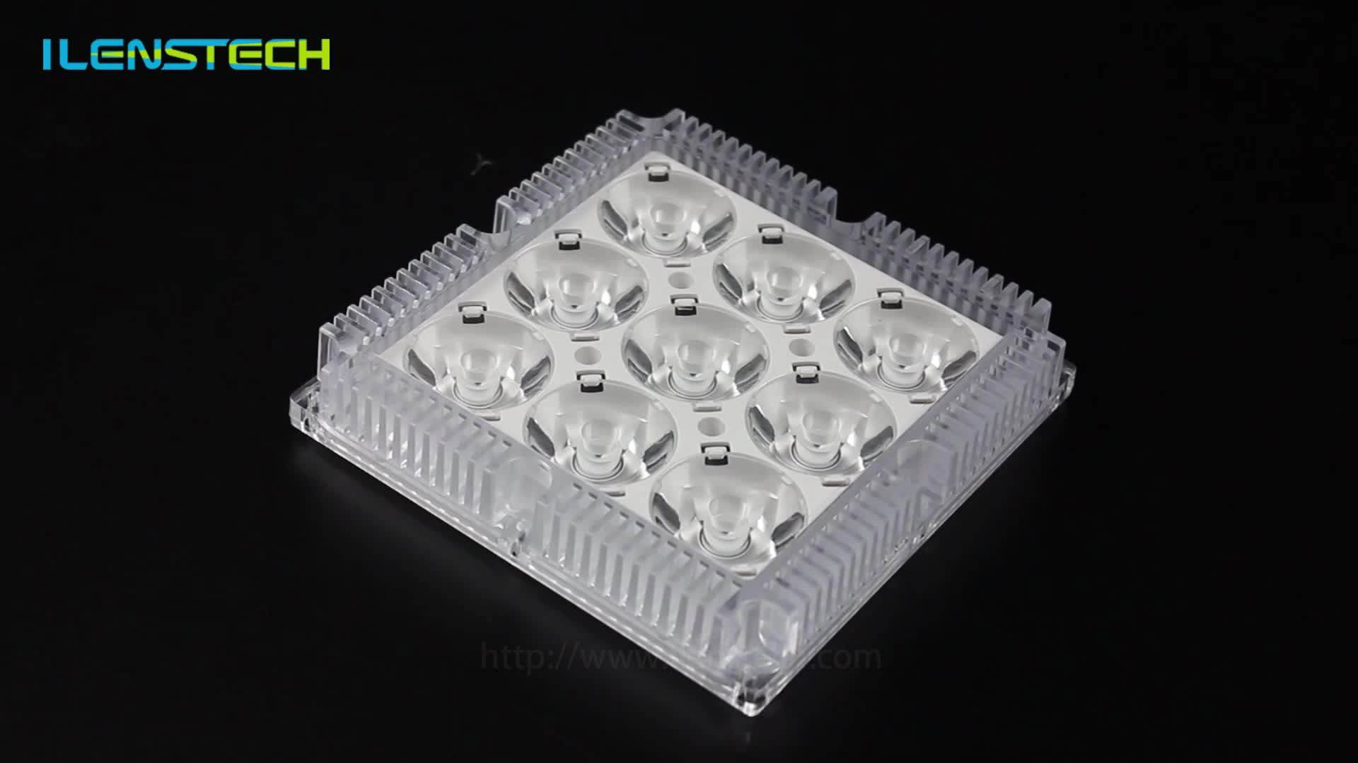 3535 Small Lens Clear Acrylic Lens Array Or Pc Materials Led Optical ...