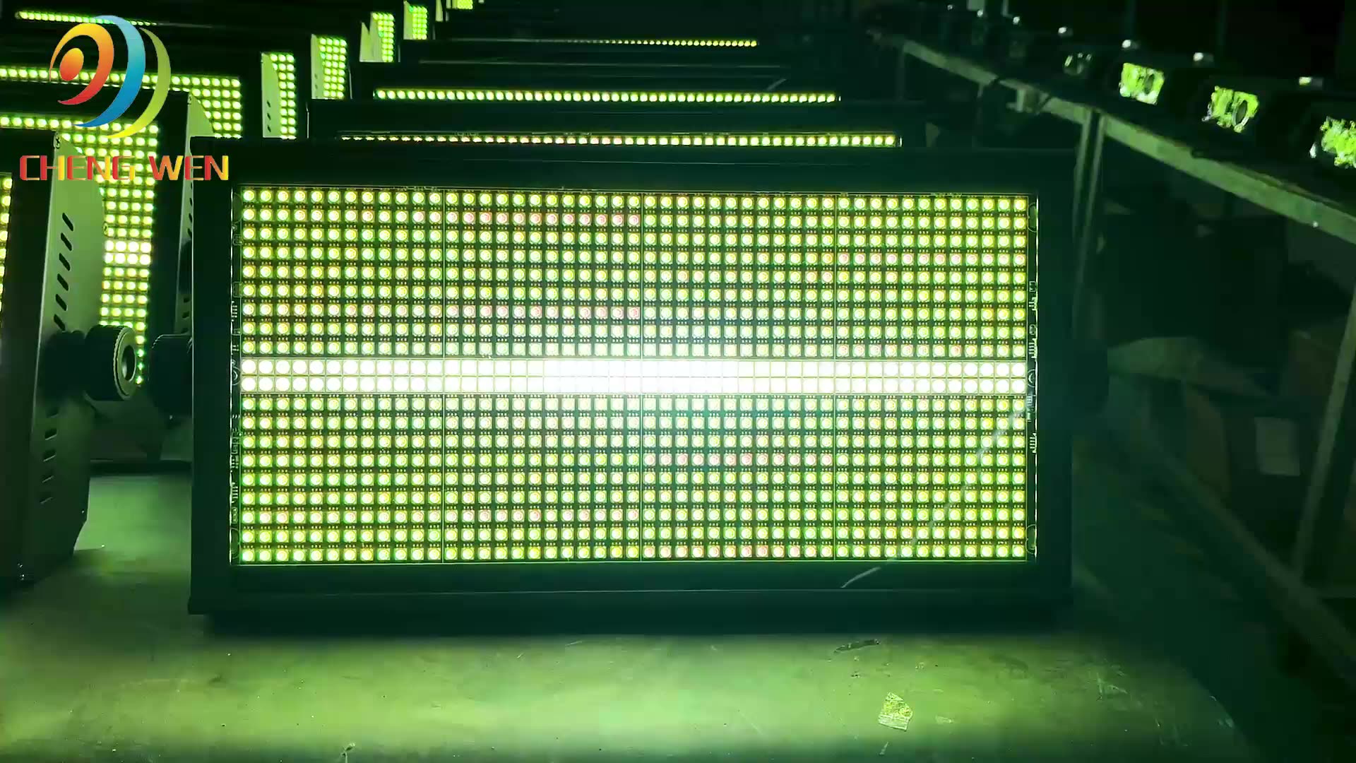 Led Stage Light Dmx Control 1000w /3000w 8+8rgbw Full Color Led Strobe ...