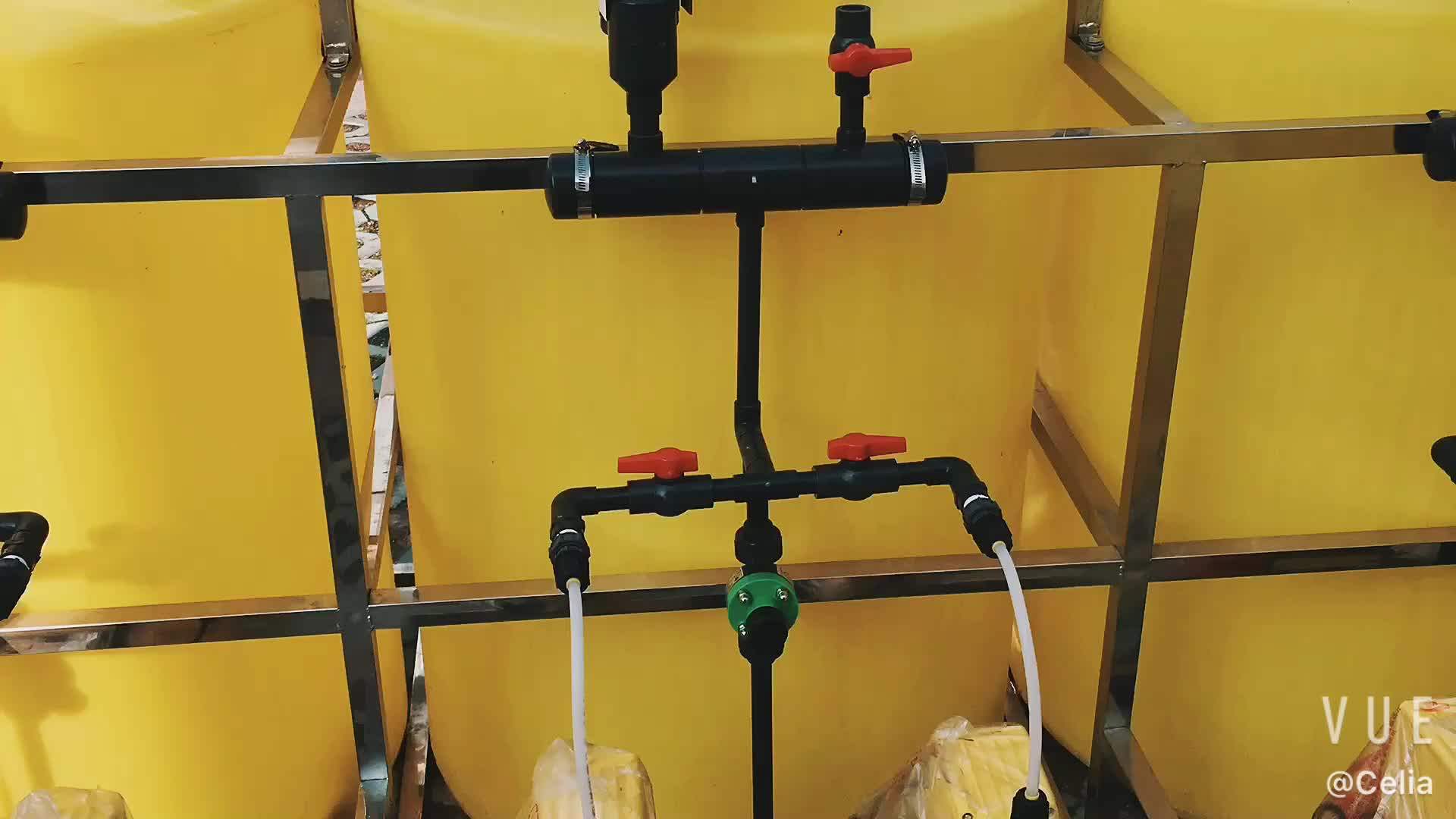 High-quality Pe Plastic Chemical Dosing Tank With Agitator Mixer - Buy ...