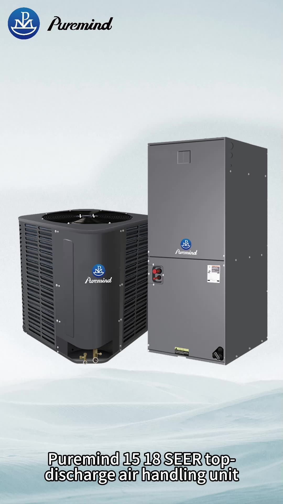 Puremind Air Handling Unit Top Discharge Central Air Conditioner Ahu Us ...