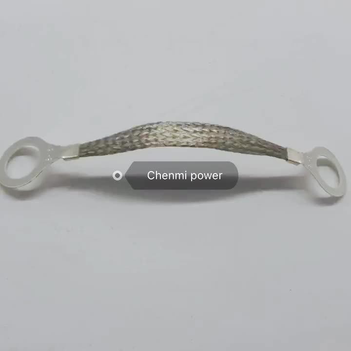 Electrical Ground Earth Strap Flexible Connector Copper Wire Braided ...