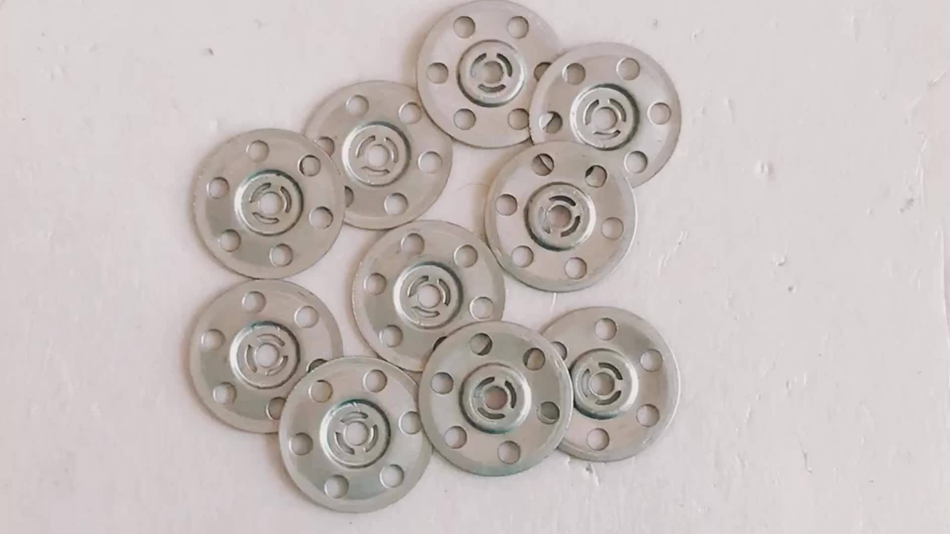 35mm Galvanized Steel Metal Fixing Washers,Pre-galvanized Insulation ...