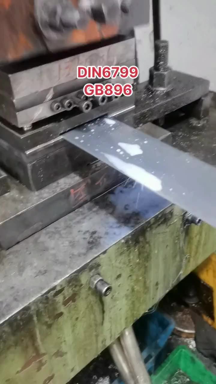 304不锈钢开口挡圈国标GB896/德标DIN6799轴用开口圈E型挡圈卡簧-阿里巴巴