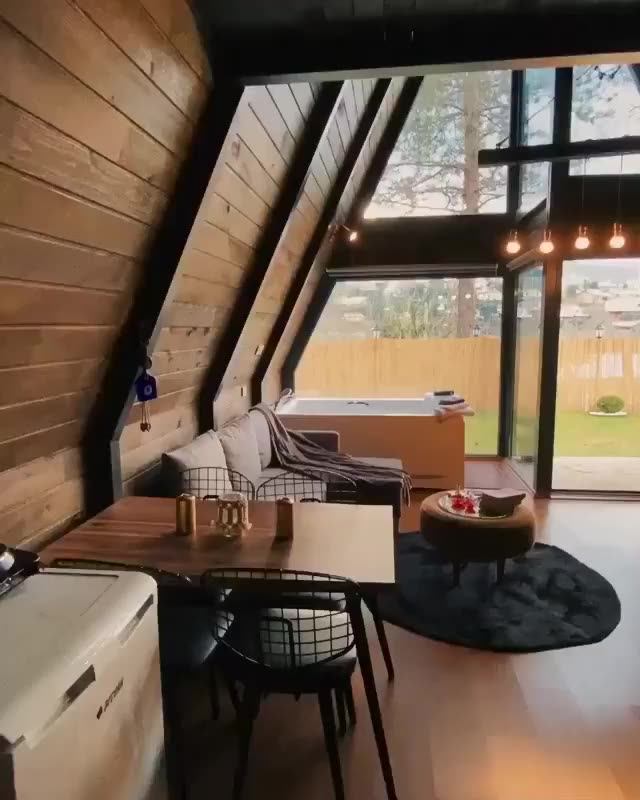 Hig Luxury A-frame Low-rise Villa Heat-insulated Modular Home Prefab ...