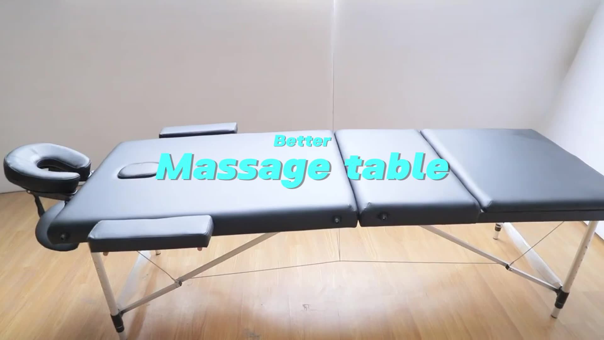 Better Folding Adjustable Legs Massage Bed Portable Aluminium Massage ...
