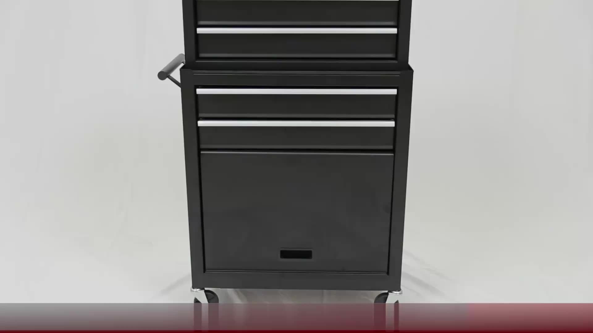 24 Inch Steel Rolling Tool Chest And Cabinet Set - Buy Tool Chest And ...