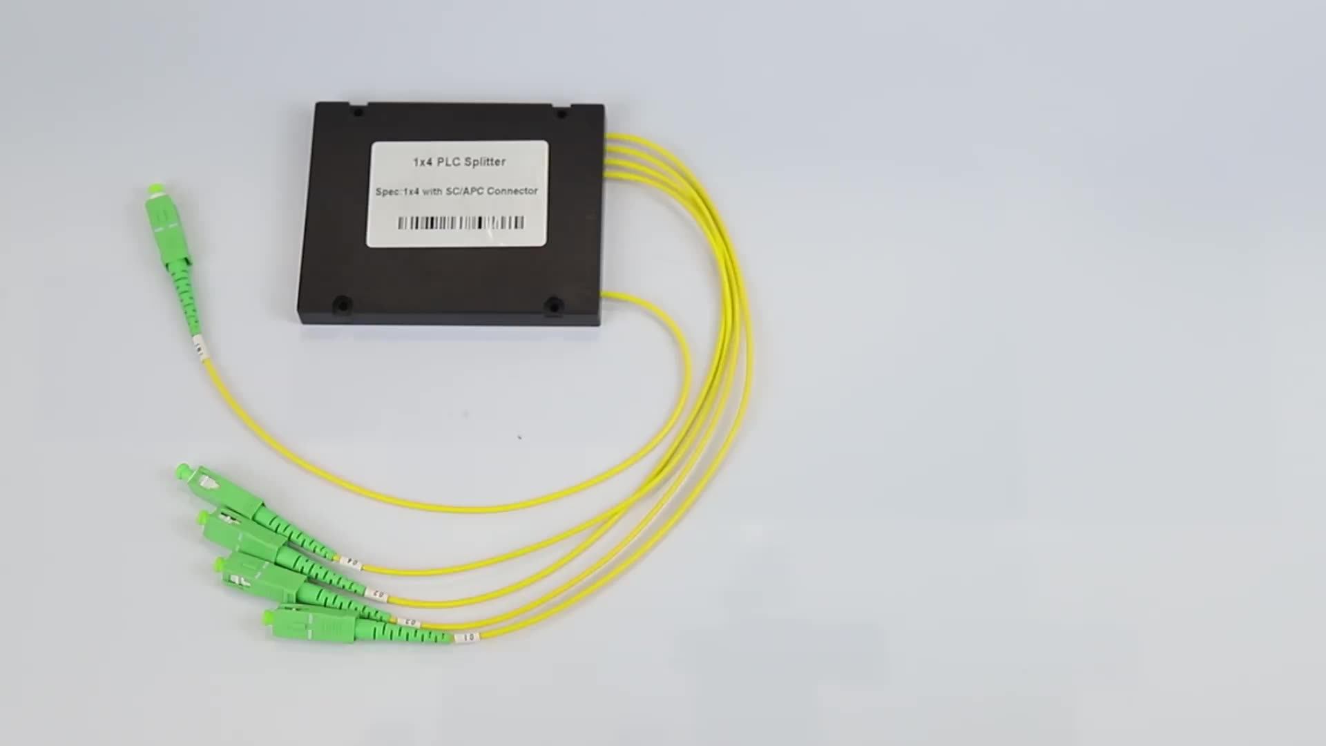 Ftth Lgx Cassette Type Mini 1*4 1*8 1*16 1*32 Sc Upc Apc Fiber Optic ...
