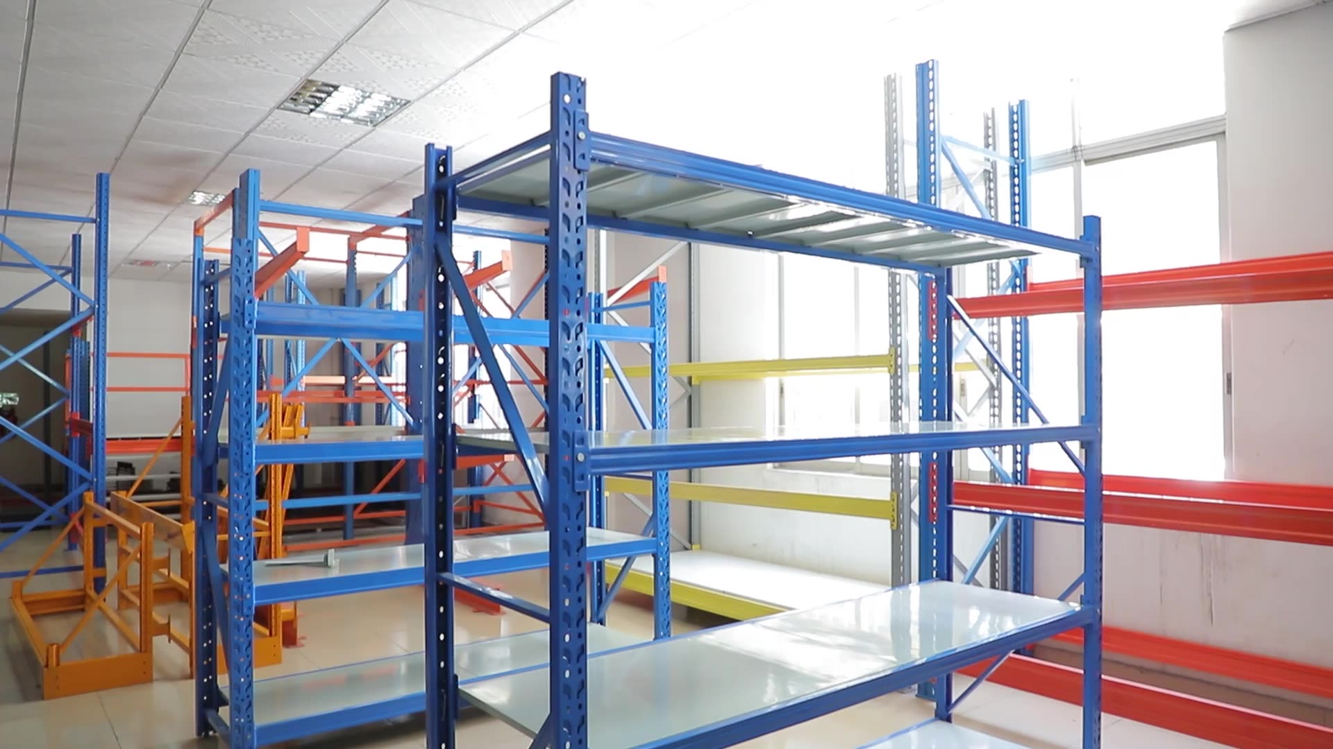 Adjustable Shelf Warehouse Shelving Racking System Light Duty Rack ...