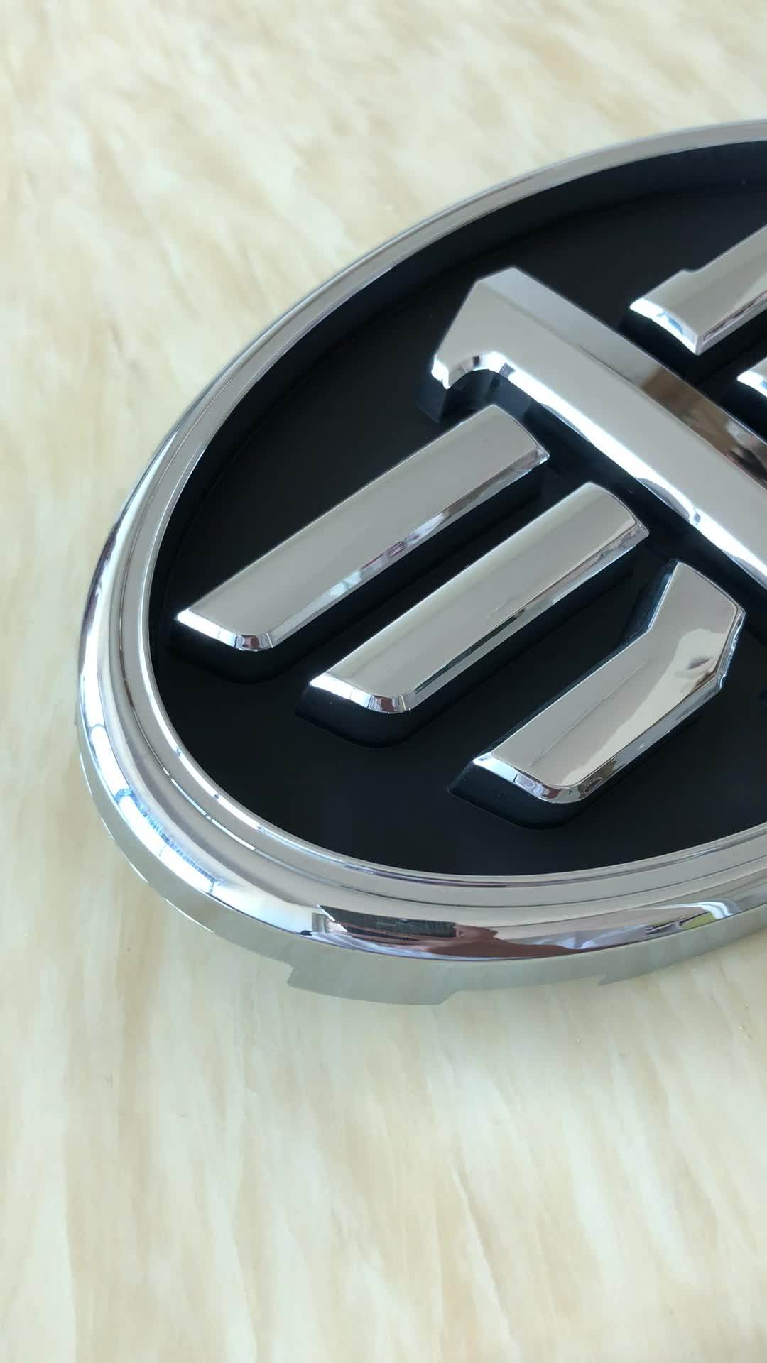 Custom High Quality Abs Car Logo Auto Chrome Badge Emblem - Buy 3d Car ...