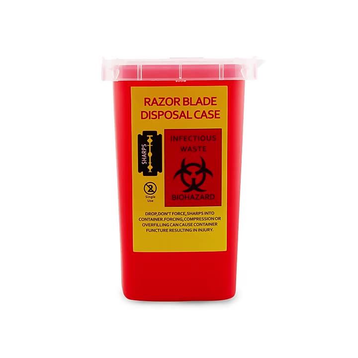 1l Plastic Tattoo Medical Supplies Container Waste Box Buckets ...