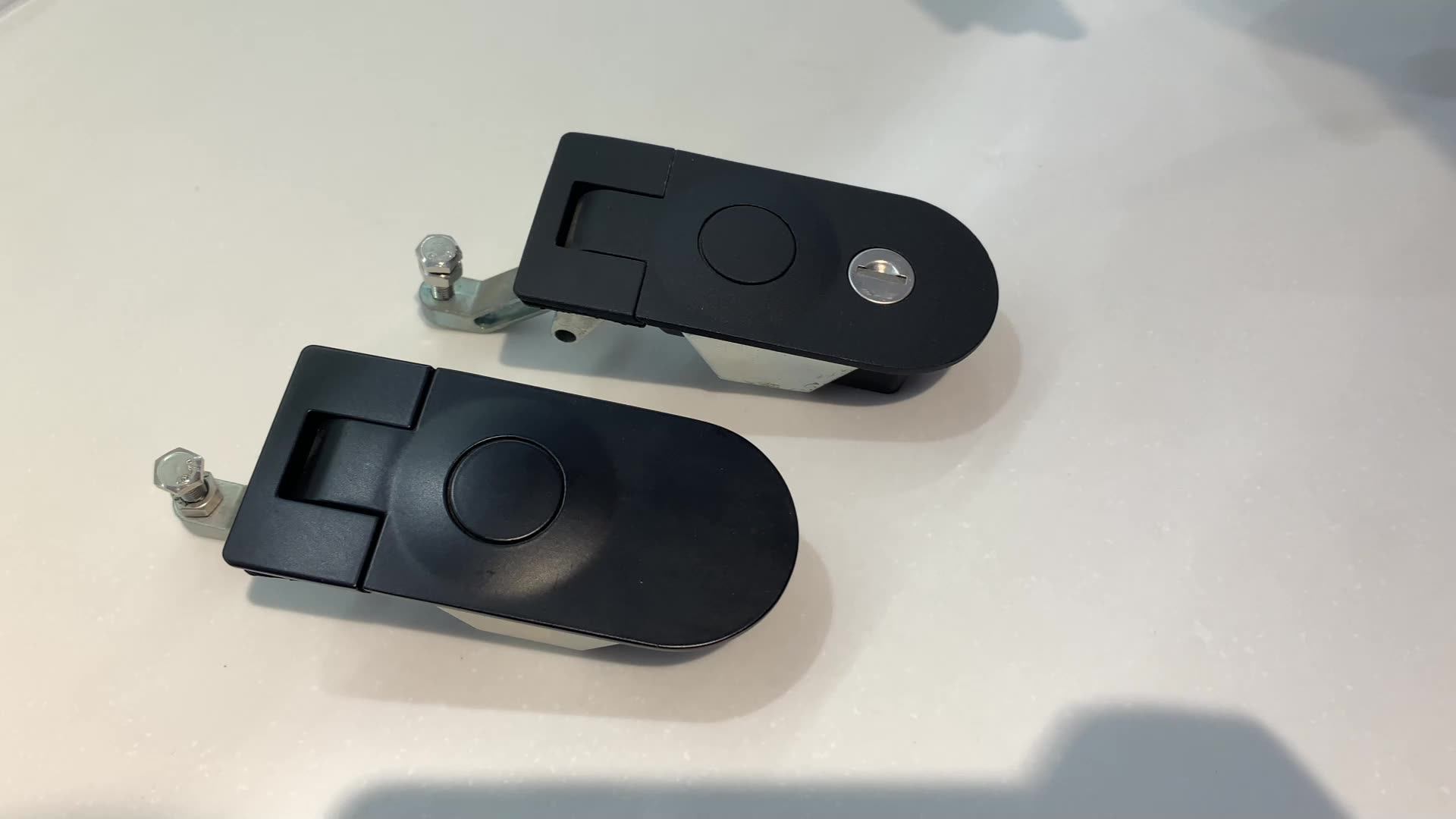 Compression Latch Flush Mount Zinc Alloy Black Adjustable Sealed Large ...