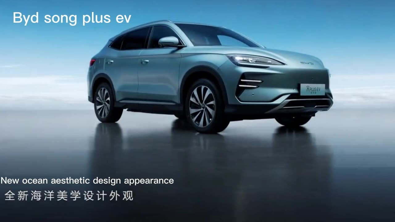 2024 Byd Song Plus Champion Edition 605 Km Long Range Electric Car Cheap Ev New Energy Vehicles ...