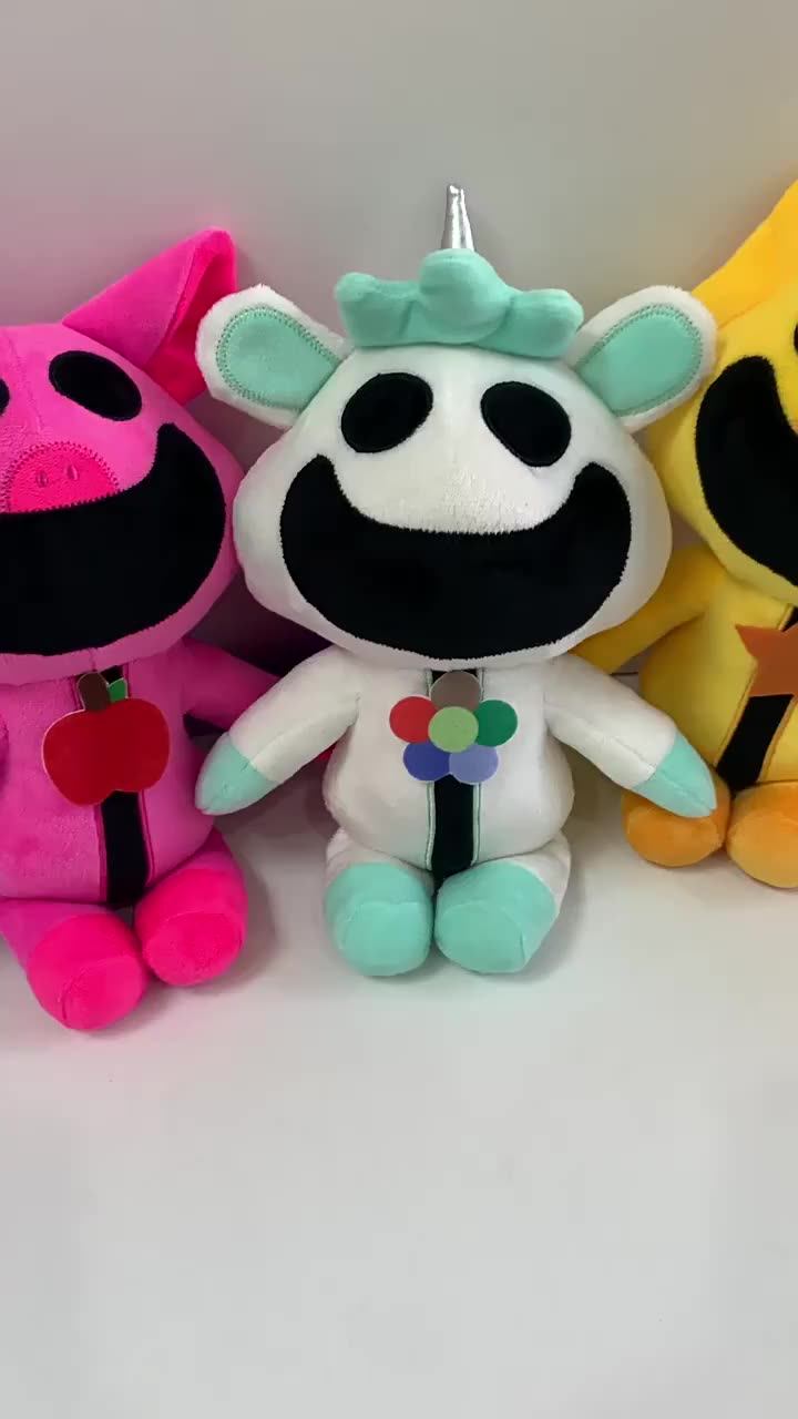 Al Smiling Critters Plush Toy Scary Smile Big Mouth Animal Series Plush ...