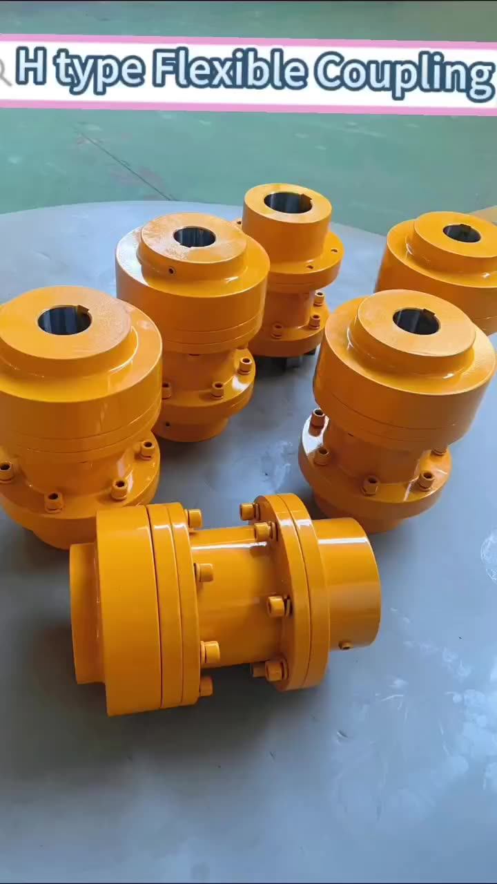 H-type Spider Flexible Jaw Coupling Shaft Couplings For Durable ...